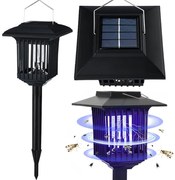 Tutumi LED solární lampa J-22 Black