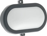 FAN LED-EXTRA-ANT Venkovní nástěnné a stropní svítidlo LED EXTRA antracit, polykarbonát/PP, 10 W, 1100 lm, 4000 K, IP54, 11,5 x 16,9 x 7,6 cm - FANEUROPE