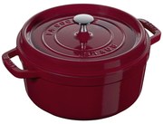 Staub Litinový hrnec s poklicí Cocotte, Ø 26 cm / 5,2 l, bordó 1003552