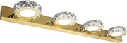Toolight APP1941-4W, nástěnná LED svítilna, 620 mm, zlatá lesklá, OSW-66075