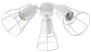 FARO 33716 - Svítidlo pro ventilátor YAKARTA 3xE27/15W/230V bílá