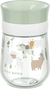 Světle zelený plastový dětský hrnek 300 ml Little Farm by Little Dutch – Mepal