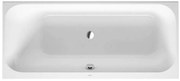 Duravit Happy D.2 - Vana 160x70 cm, levá, bílá 700308000000000