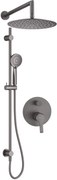 Deante Concealed shower set, with sliding bar - with shower head