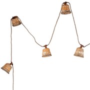 Moderní venkovní světelný řetěz 8m vč. LED 10 světel - Aurora