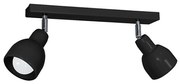 Milagro Bodové svítidlo PIK 2xE27/60W/230V černá MLP9685