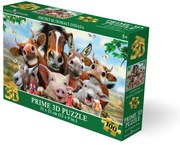 Puzzle 3D - Smějící se domácí zvířata
