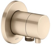 Keuco IXMO - Přepínací ventil pod omítku, pro 2 výstupy, s připojením sprchy, kartáčovaný bronz 59556031101