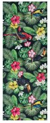 Zelený koberec běhoun 52x100 cm Sprinty Tropical – Universal