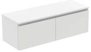 Ideal Standard Finesse - Umyvadlová skříňka, 120x44x39 cm, 2 zásuvky, matná bílá E3425Y1