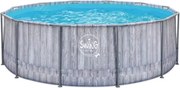 Swing FRAME GreyWood 3,66x1,07M + Skimmer mount
