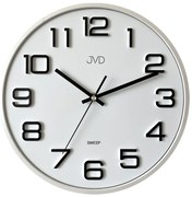 JVD Plastové pastelové nástěnné tiché netikající dětské hodiny JVD HX2472.3