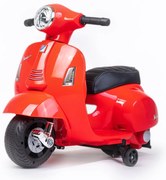 Dětská elektrická motorka Baby Mix Vespa červená