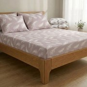 Kvalitex Bavlněné napínací prostěradlo Shelby béžové 80x200cm