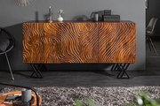 Moderní komoda z masivu Fluid Mango 160cm