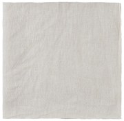 Krémově bílý lněný ubrousek Blomus, 42 x 42 cm