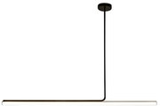 Toolight Toolight, LED stropní svítidlo 120cm, 14W, APP1659-CP, černá, OSW-06990