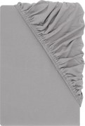 Livarno® Žerzejové napínací prostěradlo, 180-200 x 200 cm (šedá)