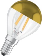 OSRAM LED žárovka CLP34 zrcadlová 4 W E14 2700 K teple bílá zlatá