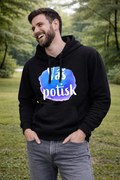 Mikina s kapucí s vlastním potiskem přední i zadní strany