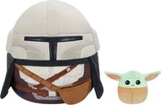 Plyšová hračka Mandalorian & Grogu – SQUISHMALLOWS