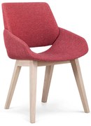 Designové židle Monk Wood Base Armchair