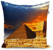 Sablio Polštář Pyramidy - 40x40 cm