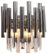 Nástěnné svítidlo Madison, 1x křišťálové/chromové kovové stínítko