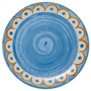 Světle modré porcelánové talíře v sadě 6 ks ø 27 cm Tangeri blue – Villa Altachiara