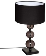 Stolní lampa ALMA, výška 52 cm, černá