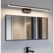 Aigostar B.V. Aigostar - LED Koupelnové osvětlení zrcadla LED/12W/230V 4000K 60 cm IP44 černá B10312NR7