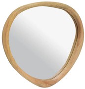Eglo 425006 - Nástěnné zrcadlo BANI 39x39,5 cm hnědá 425006