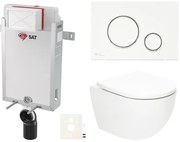Závěsný wc set k zazdění SAT Fusion SIKOSZTORFU70