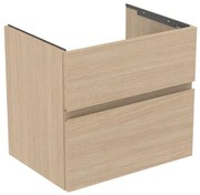 Ideal Standard Finesse - Umyvadlová skříňka, 60x44x55 cm, 2 zásuvky, bílý dub E3386US