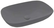 Villeroy & Boch Loop&Friends - Umyvadlo na desku, 56x38 cm, bez přepadu, CeramicPlus, Graphite 4A4901i4