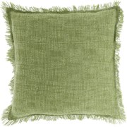 Dekorační polštářek MAXIMEA 45x45 cm, olivově zelený