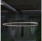 Ideal Lux - LED Lustr na lanku ORACLE SLIM LED/37W/230V 4000K pr. 70 cm černá