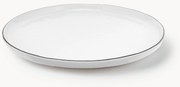 Sada ručně vyrobených porcelánových snídaňových talířů Salt, 4 díly