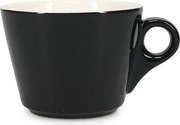 Černý porcelánový šálek na cappuccino 160 ml Barista – BonBistro