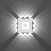 Led nástěnné svítidloModerní nástěnná Led lampa Vodotěsná 6000K 18W