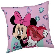 Jerry Fabrics Polštářek Minnie Purple 40x40 cm