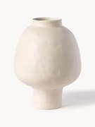 Ručně vyrobená designová kameninová váza Saki