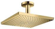 Hansgrohe Raindance E - Hlavová sprcha 300 Air, 1 proud, se stropním připojením, leštěný vzhled zlata 26250990