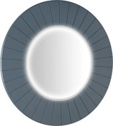 Sapho Sapho, LUMIRO STRIP kulaté zrcadlo s LED osvětlením v rámu, průměr 75cm, sína, LR750-4242S