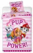 Povleceni Disney Tlapková patrola Paw patrol růžová do postýlky 135x100cm+40x60cm Faro
