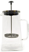 French press Leopold Vienna Otto, 800 ml – dvoustěnné sklo, extra jemné sítko, s odměrkou, elegantní design