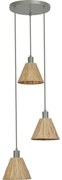 Ledvance - Lustr na lanku DECOR RAFFIA 3xE27/15W/230V rafie