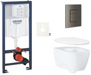 Závěsný wc set do lehkých stěn / předstěnová montáž GROHE Essence SIKOGRSESSCAL0