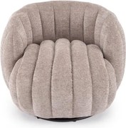 Indický nábytek - Otočné relaxační křeslo FORM Béžová