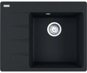 Franke Centro - Fragranitový dřez CNG 611-62 TL/7, 62x50 cm, matná černá 114.0637.434